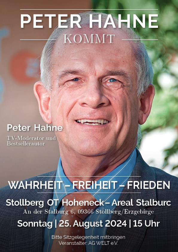 Peter Hahne Termine 2024